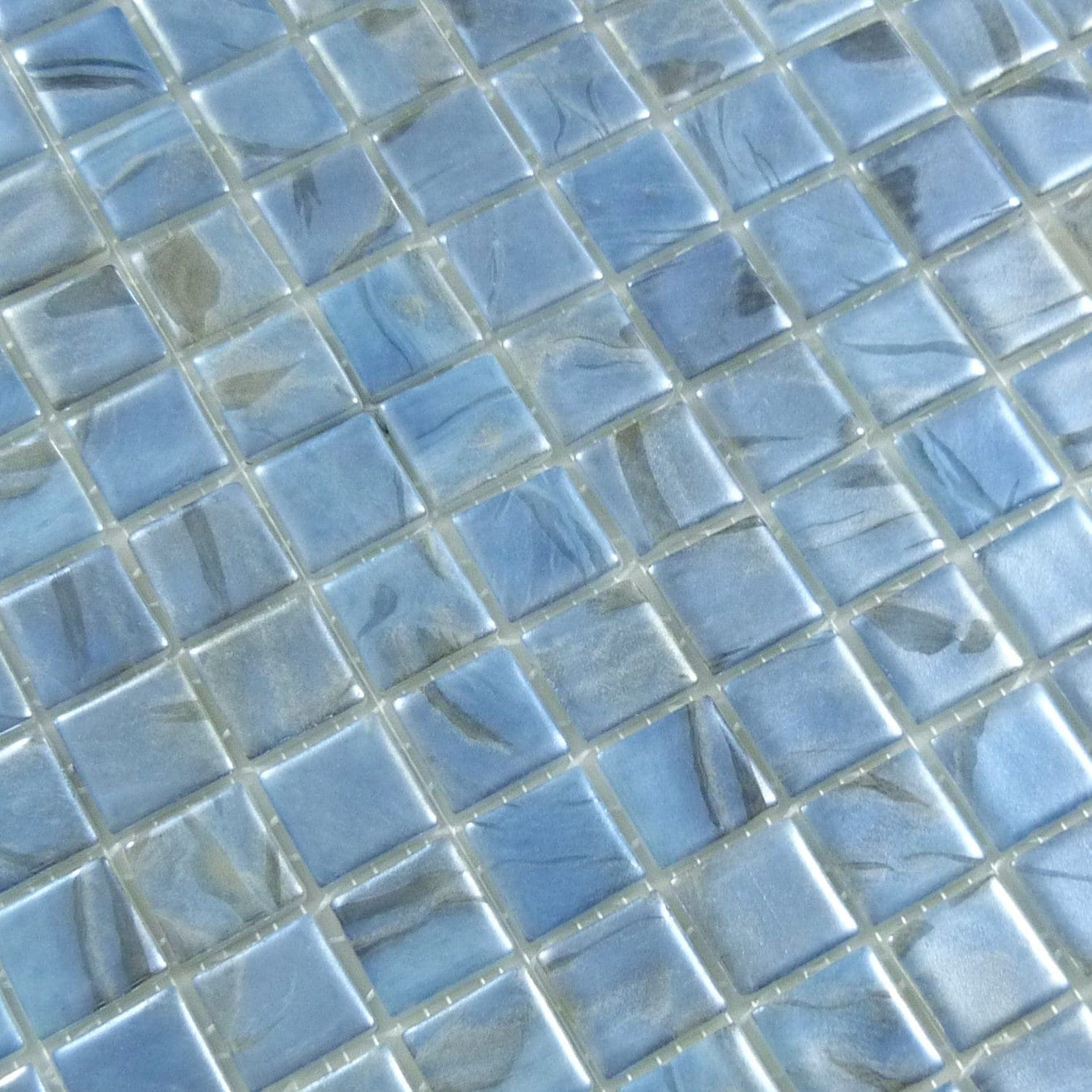 Oasis Turquoise 1x1 Matte Glass Tile | Oasis Tile