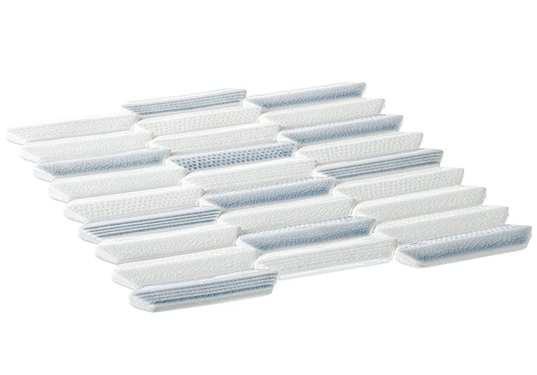 Chiseled Dreams Noon Siesta 1x4 Glass Tile | Oasis Tile