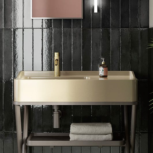 Evellon Drake Black 3x16 Glossy Porcelain Tile | Oasis Tile