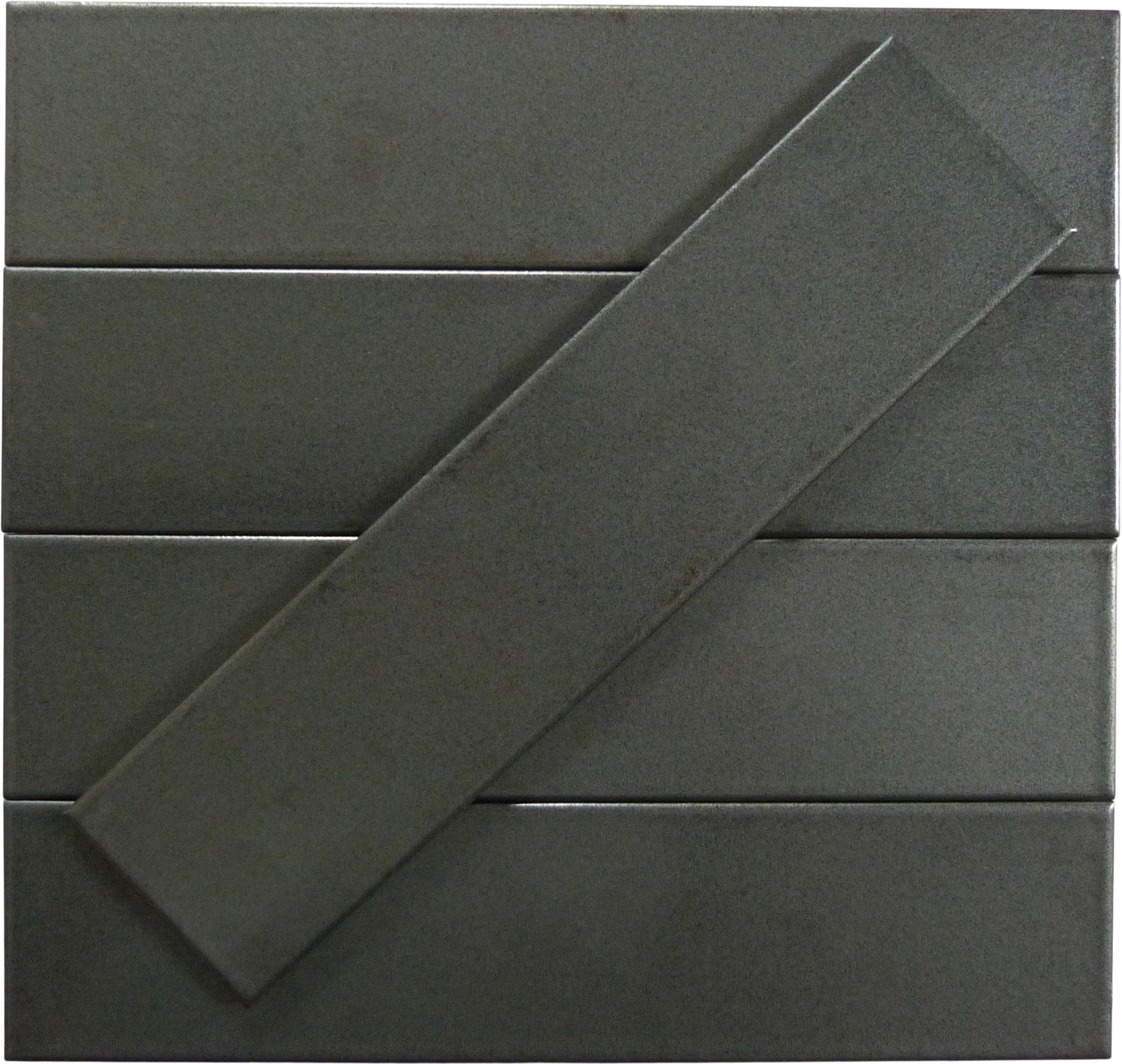 Evermore Knights Armour Grey 3x12 Matte Porcelain Tile | Oasis Tile