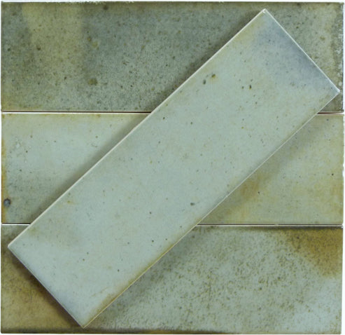 Hanoi Celadon Green 2.5x8 Glossy Ceramic Tile | Oasis Tile