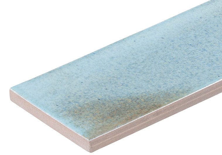 Hanoi Sky Blue 2.5x8 Glossy Ceramic Tile | Oasis Tile