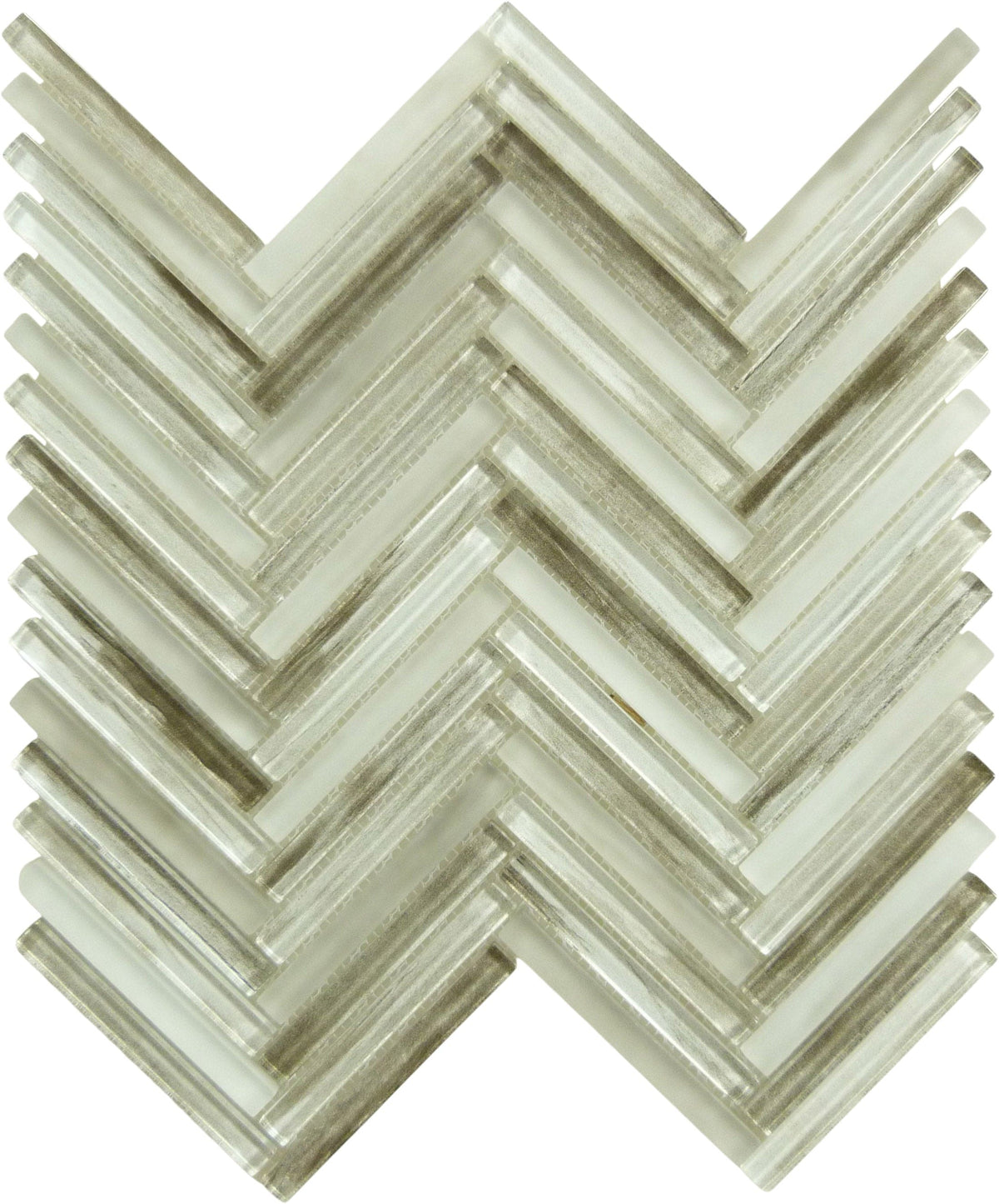 Himalayan Arches Nepal Heights Brown Glossy and Frosted Glass Tile ...