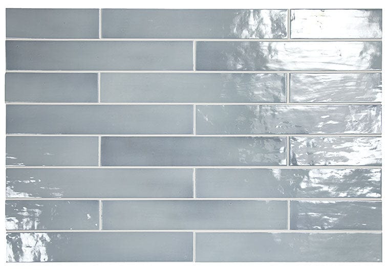 Manacor Blue Moon 2.5x16 Glossy Ceramic Tile | Oasis Tile