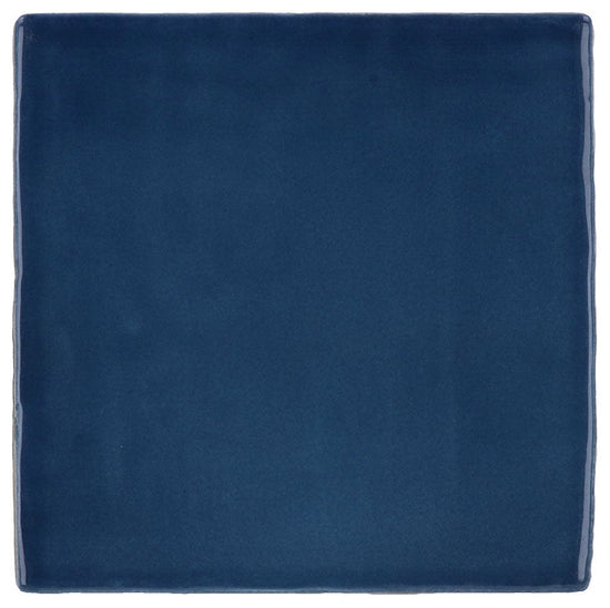 Manacor Ocean Blue 4x4 Glossy Ceramic Tile | Oasis Tile