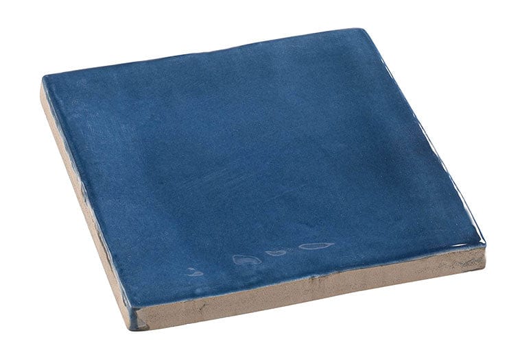 Manacor Ocean Blue 4x4 Glossy Ceramic Tile | Oasis Tile