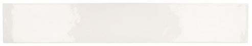 Manacor White 2.5x16 Glossy Ceramic Tile | Oasis Tile