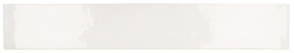 Manacor White 2.5x16 Glossy Ceramic Tile | Oasis Tile