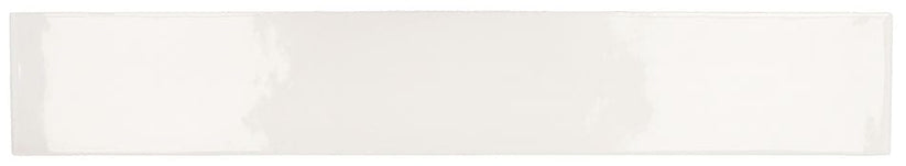 Manacor White 2.5x16 Glossy Ceramic Tile | Oasis Tile