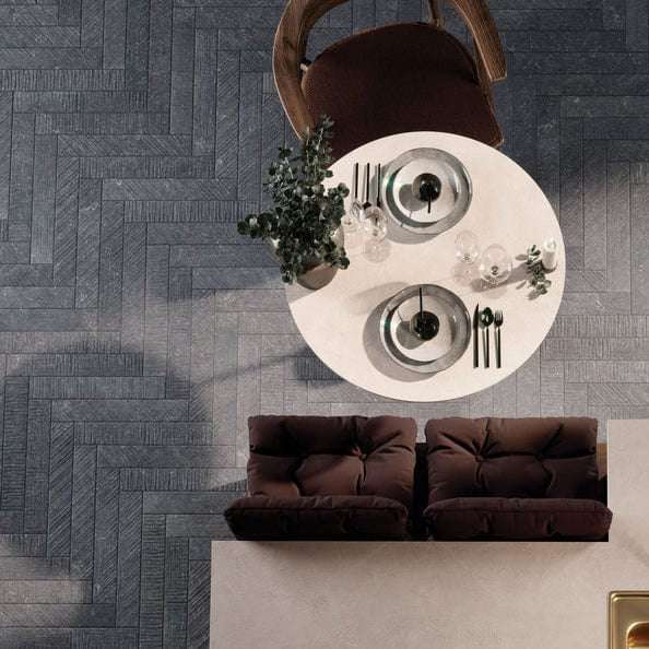 Outback Oxipal Black 3x18 Matte Porcelain Tile | Oasis Tile