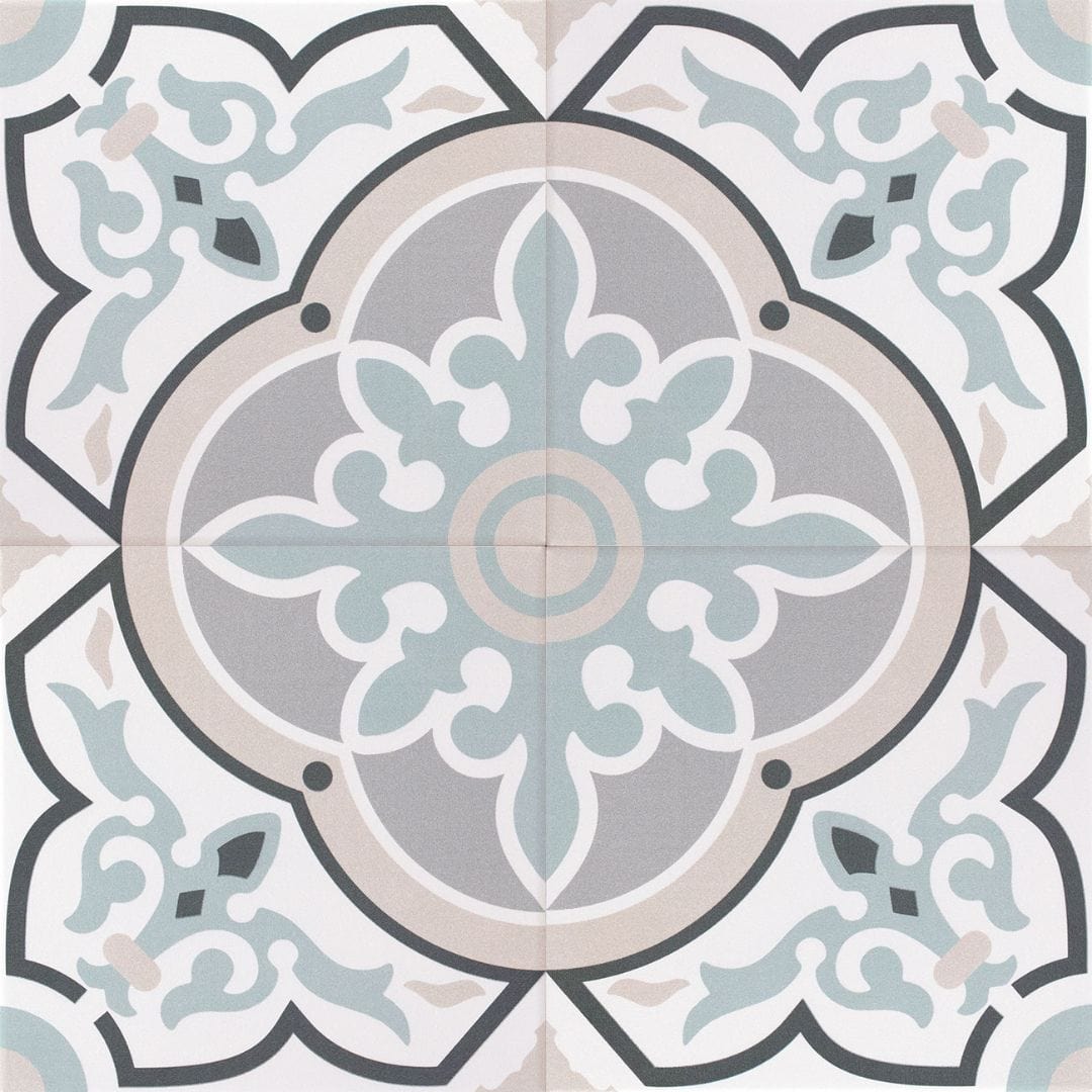 Riche Lafayette Girard Summer 8x8 Matte Porcelain Tile | Oasis Tile