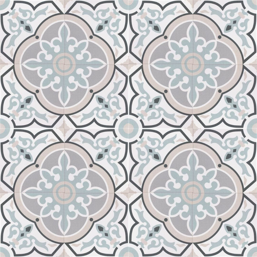 Riche Lafayette Girard Summer 8x8 Matte Porcelain Tile | Oasis Tile