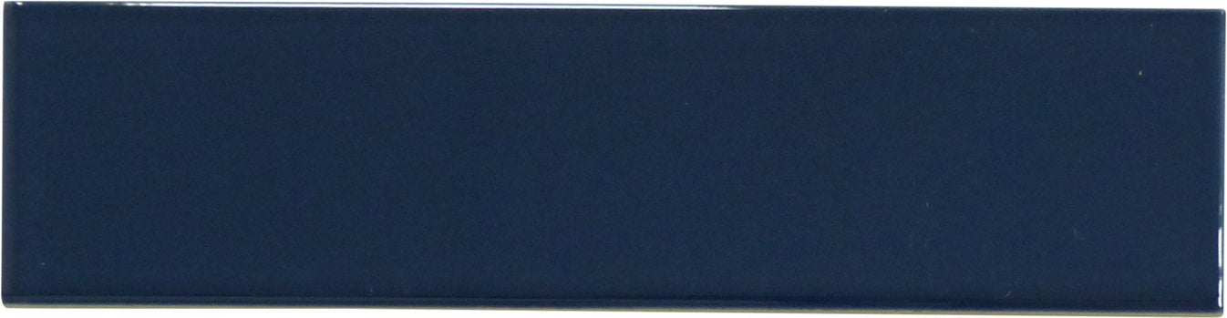 Ridge Navy Glossy 2x8 Ceramic Tile | Oasis Tile