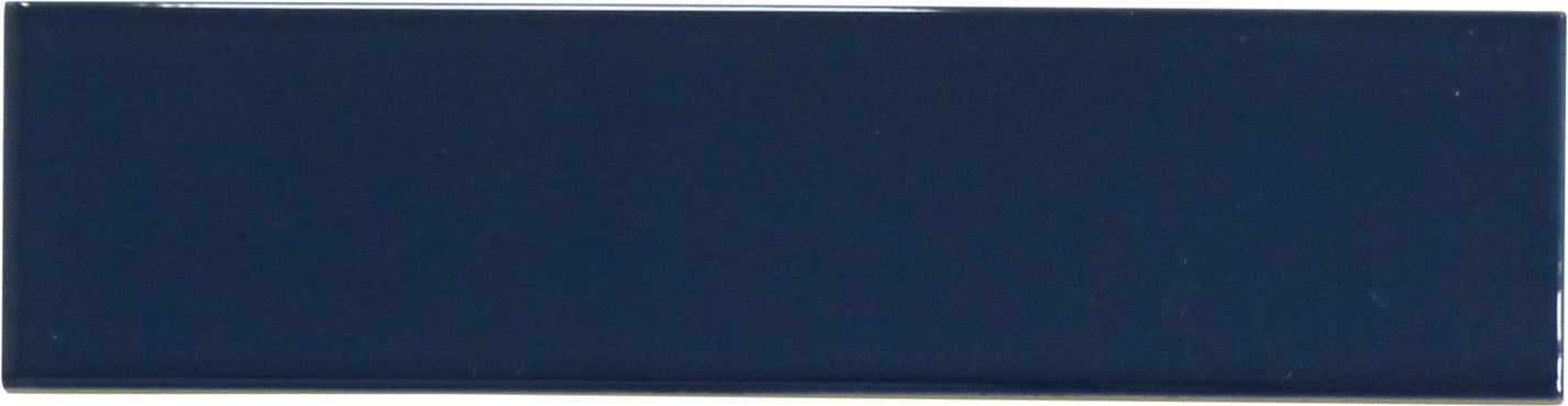 Ridge Navy Glossy 2x8 Ceramic Tile | Oasis Tile