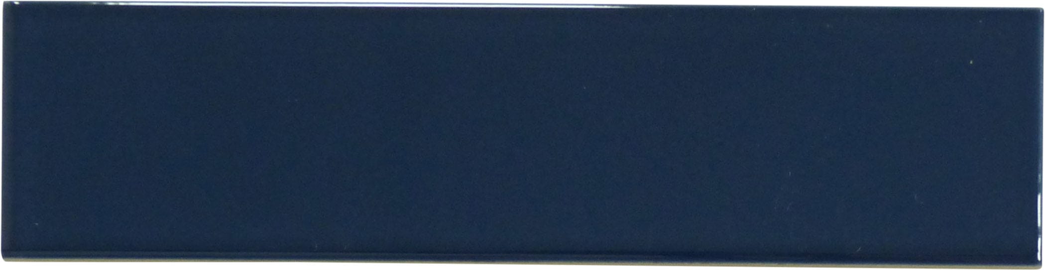 Ridge Navy Glossy 2x8 Ceramic Tile | Oasis Tile