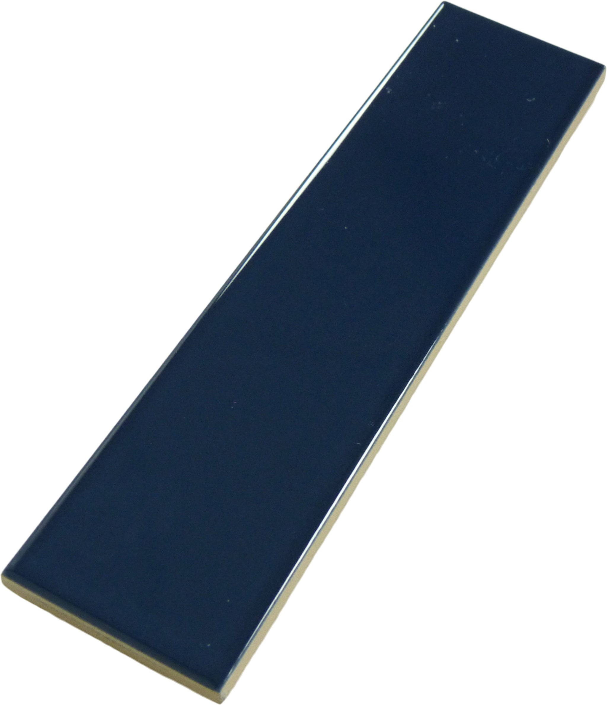Ridge Navy Glossy 2x8 Ceramic Tile | Oasis Tile