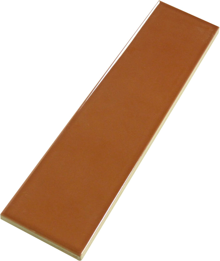 Ridge Terra Glossy 2x8 Ceramic Tile | Oasis Tile