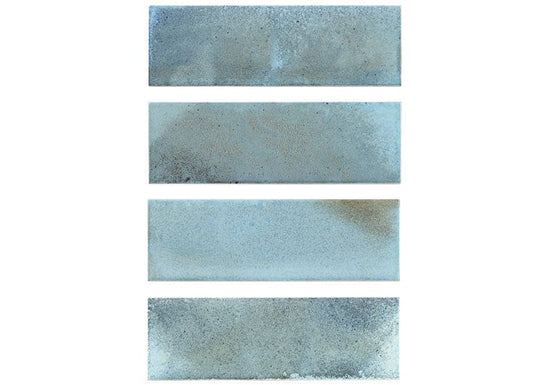 Hanoi Sky Blue 2.5x8 Glossy Ceramic Tile | Oasis Tile
