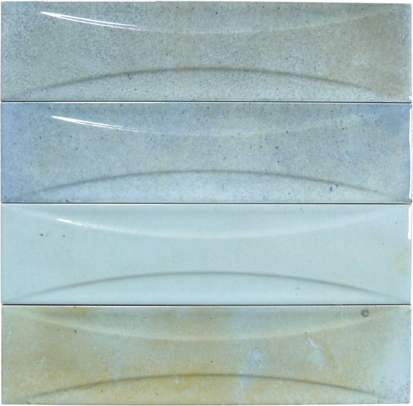Boutique Verdigris Relief 3x12 Porcelain Tile | Oasis Tile
