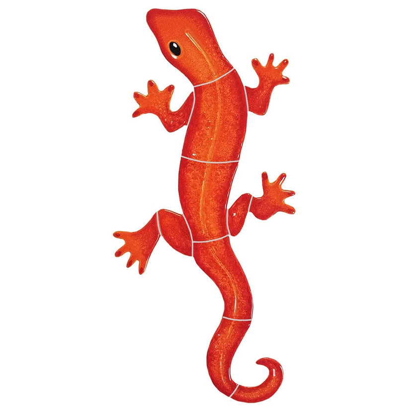 Gecko Sunset Red 10x5 Porcelain Mosaics Pool Tile | Oasis Tile