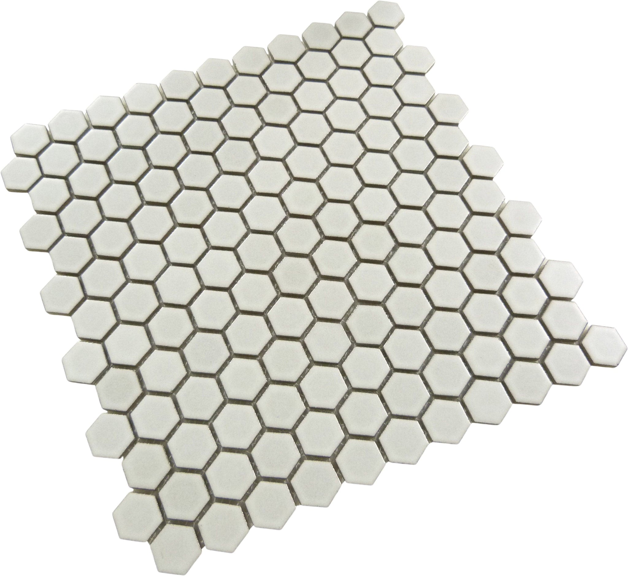 Natura Raincloud Matte Porcelain Hexagon Tile | Oasis Tile