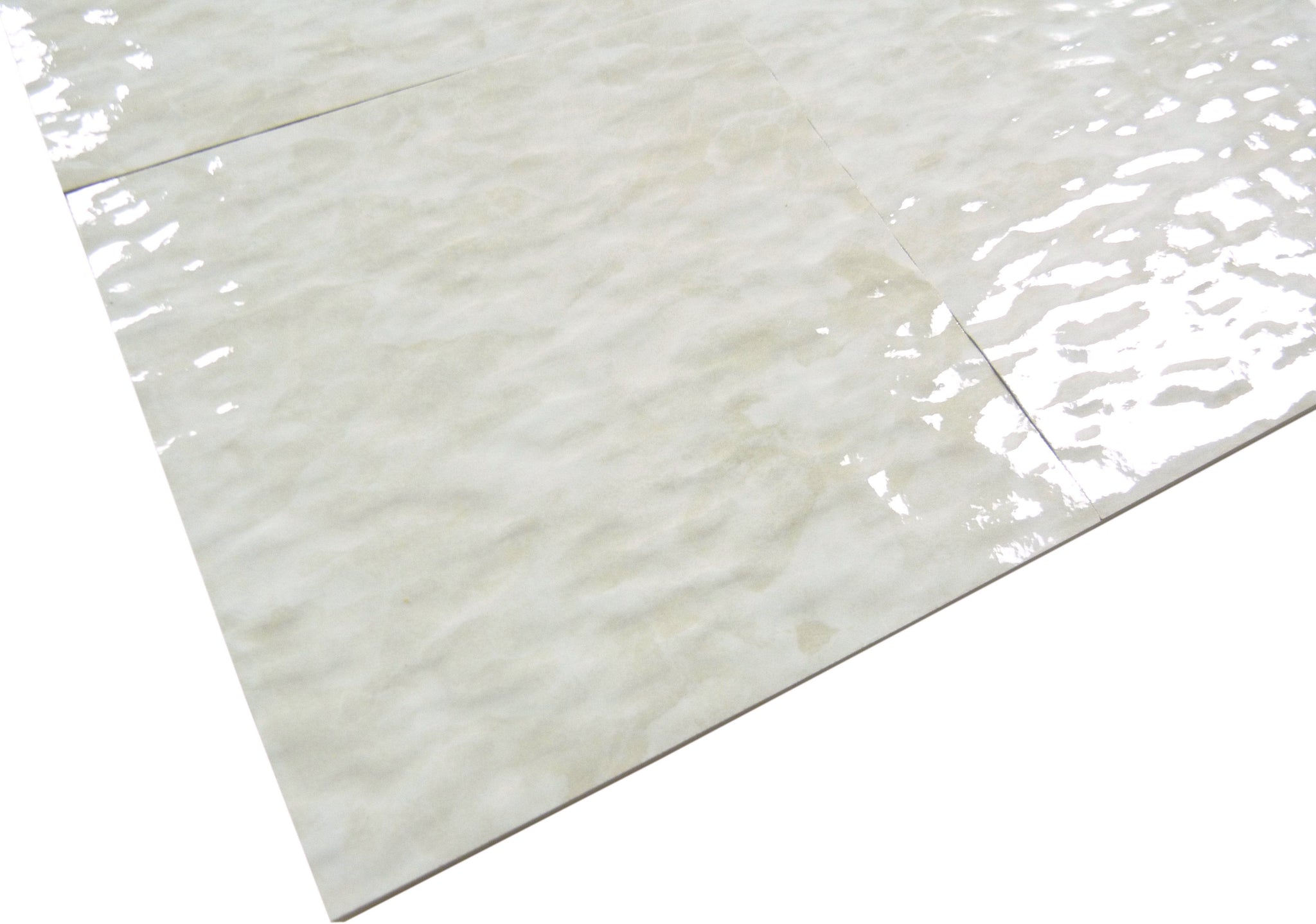 Alps Ice White 6x6 Glossy Porcelain Tile | Oasis Tile