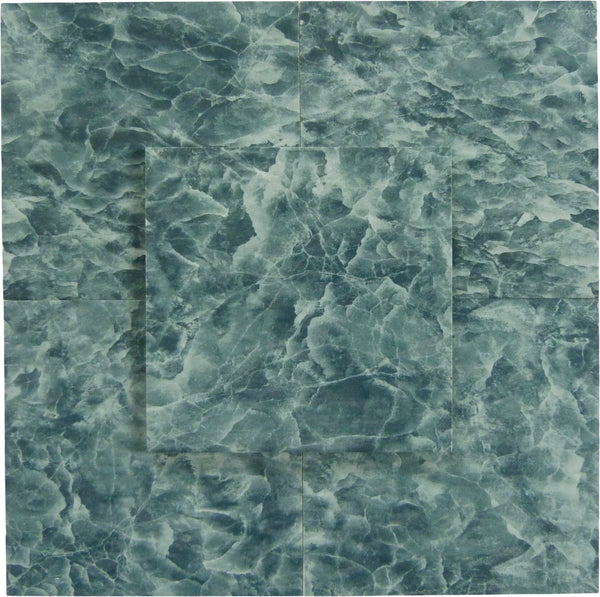 Alps Marine Green 6x6 Glossy Porcelain Tile | Oasis Tile