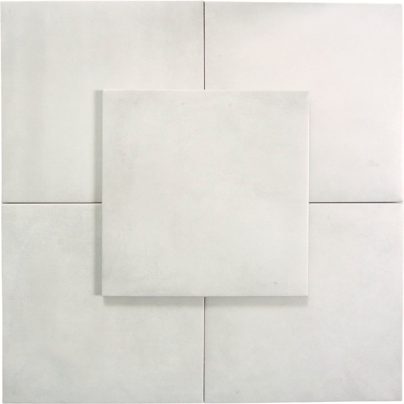 Form Ivory White 8x8 Matte Porcelain Tile | Oasis Tile