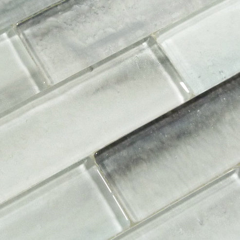 Gemstone Silver 2x6 Mosaic Glass Tile | Oasis Tile
