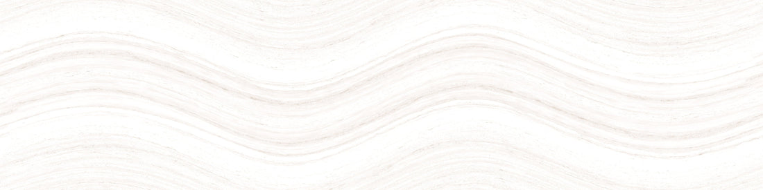 Ocean Wave Ice White 6×24 Glossy Porcelain Tile | Oasis Tile