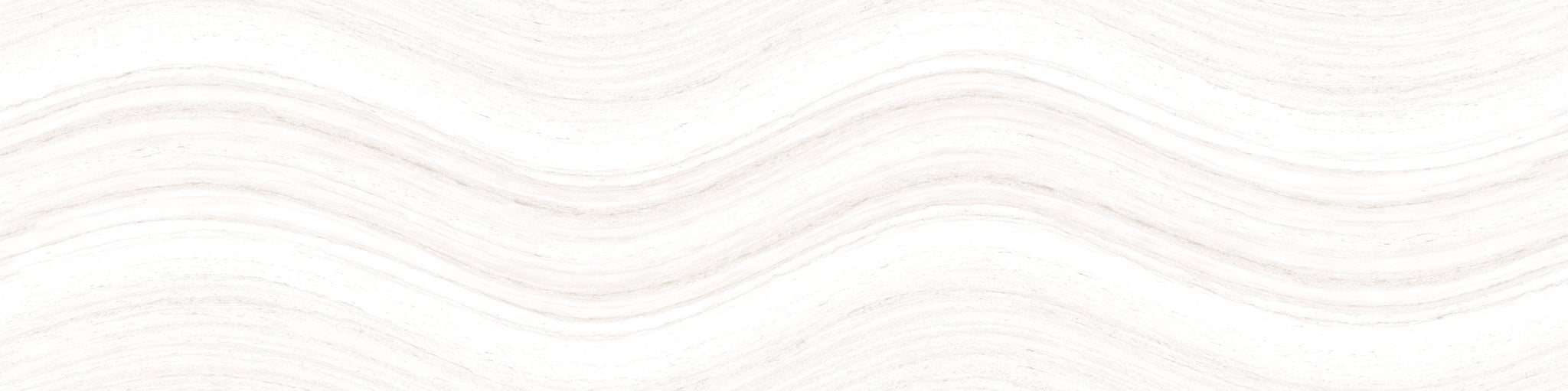 Ocean Wave Ice White 6×24 Glossy Porcelain Tile | Oasis Tile