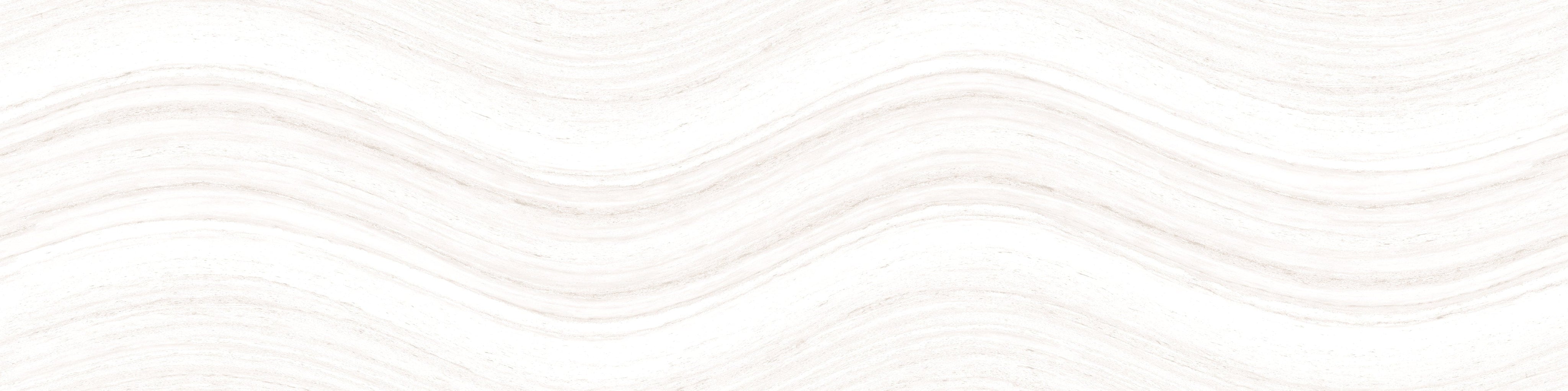 Ocean Wave Ice White 6×24 Glossy Porcelain Tile | Oasis Tile