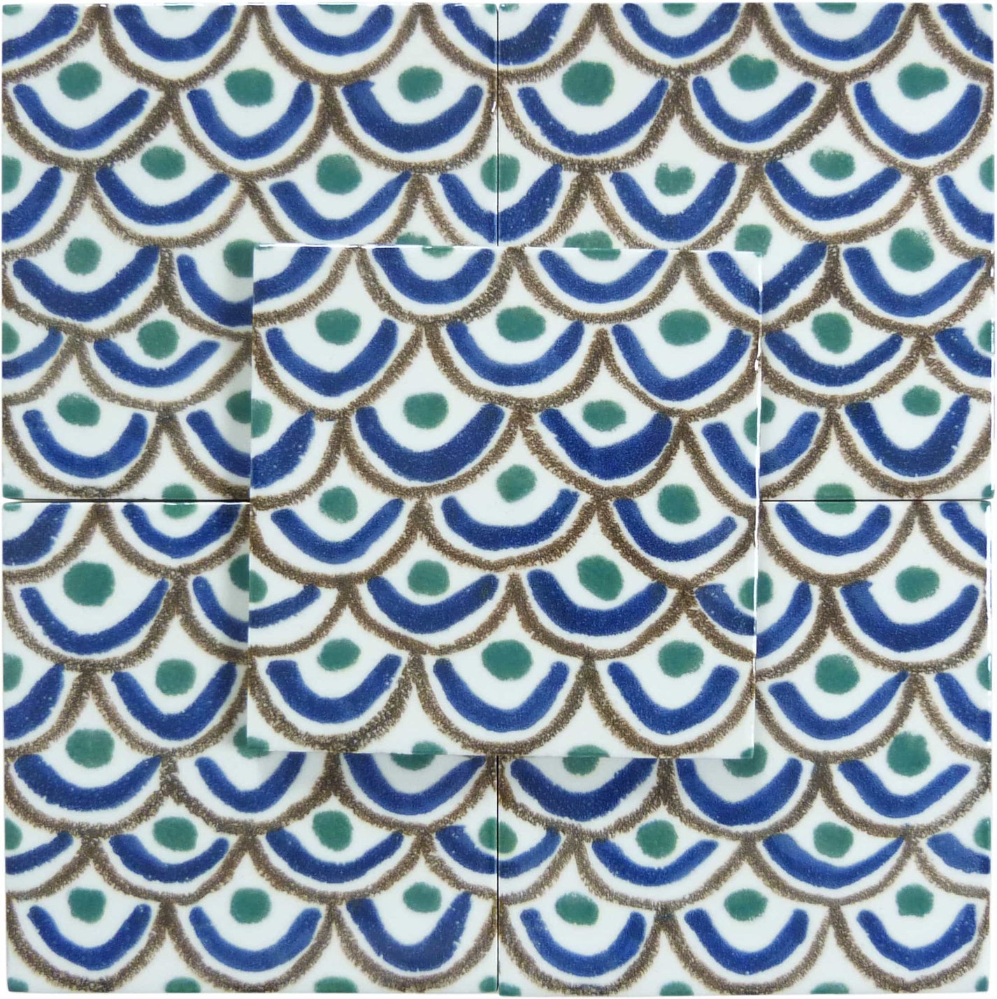 Sol Tappeto 1 6×6 Glossy Porcelain Tile | Oasis Tile