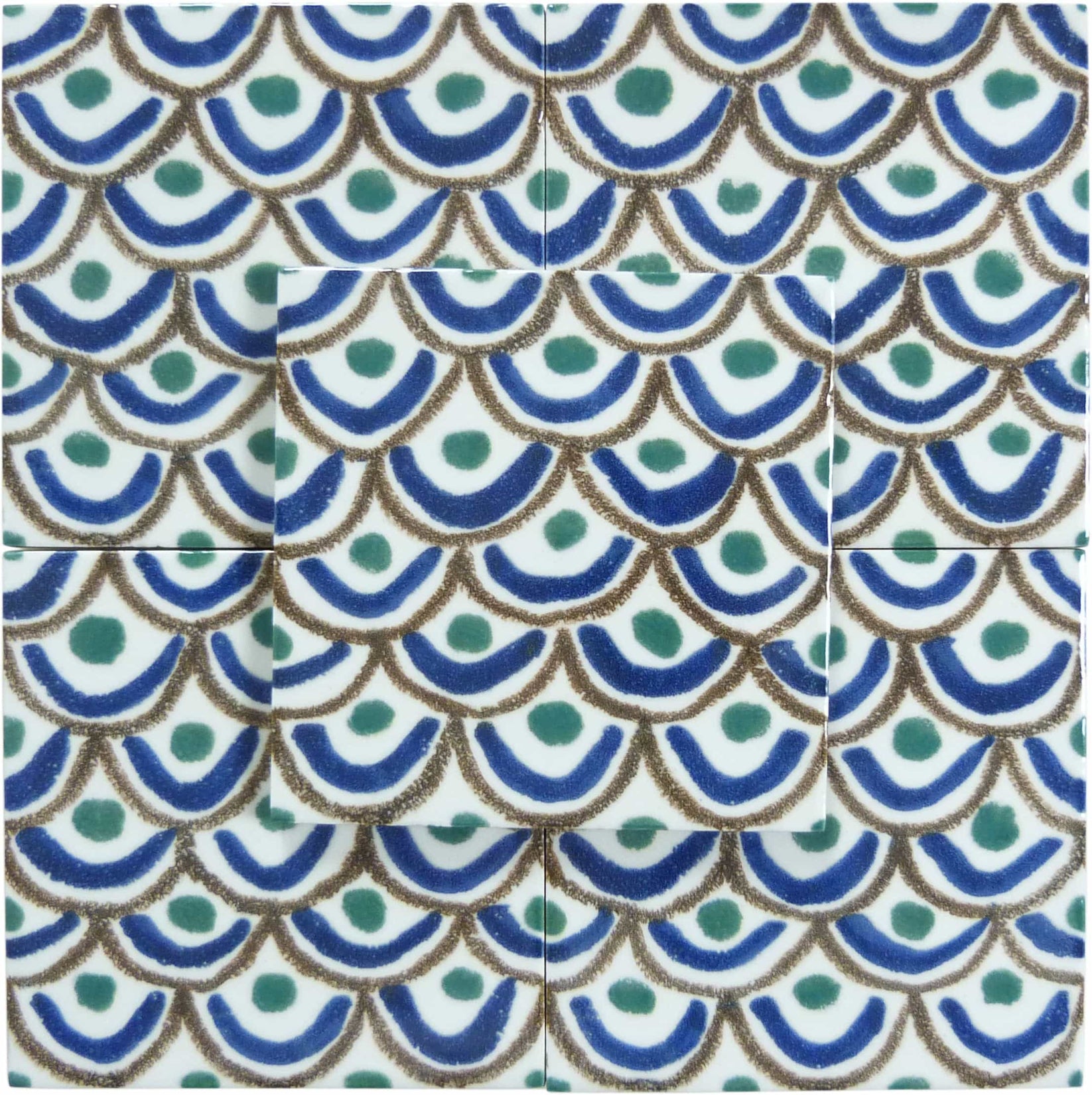 Sol Tappeto 1 6×6 Glossy Porcelain Tile | Oasis Tile