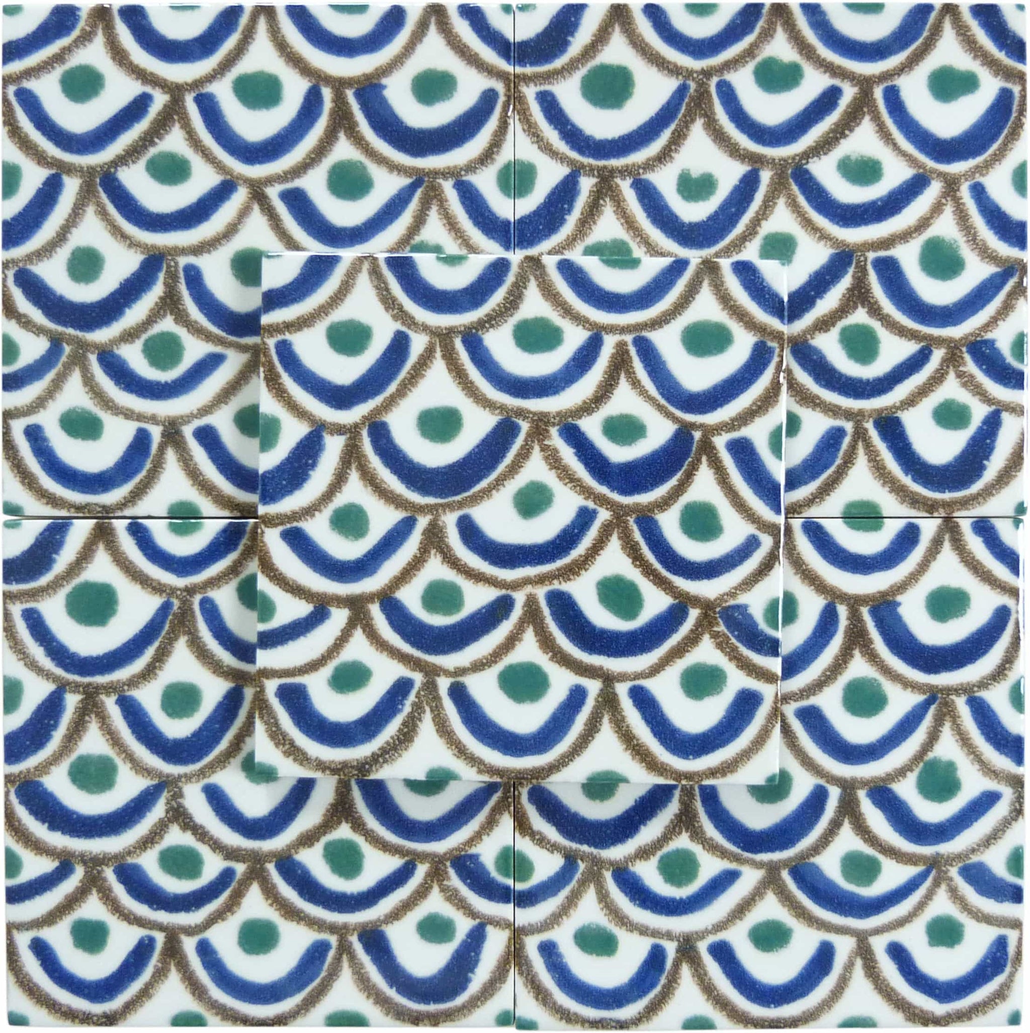 Sol Tappeto 1 6×6 Glossy Porcelain Tile | Oasis Tile