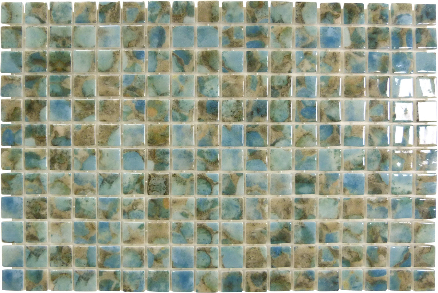 Vanguard Rodas 1x1 Glossy Glass Tile | Oasis Tile