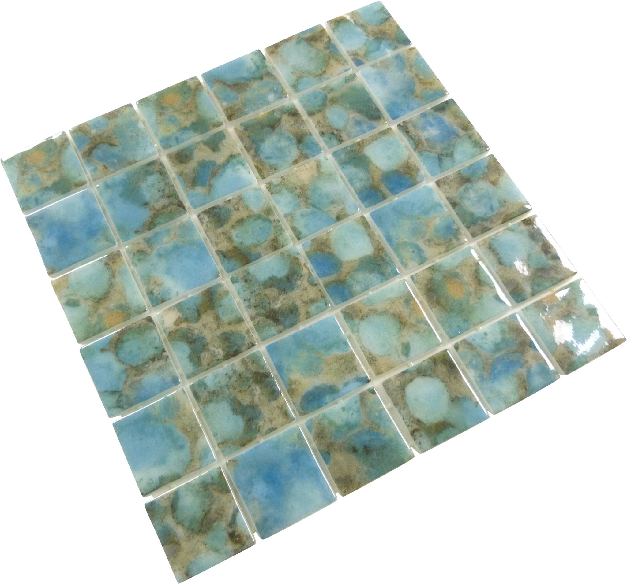 Vanguard Rodas 2x2 Glossy Glass Tile | Oasis Tile