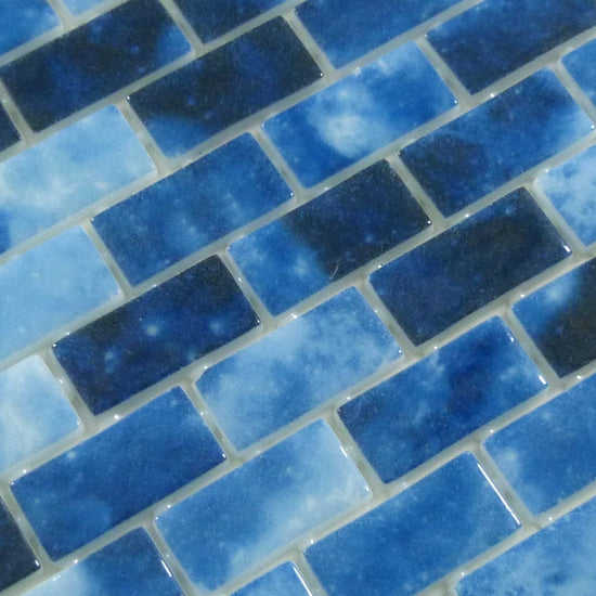 Vanguard Sena 1x2 Glossy Glass Tile | Oasis Tile