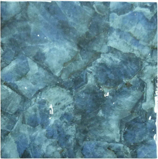 Reef Relief Marino Blue 6x6 Glossy Porcelain Tile | Oasis Tile