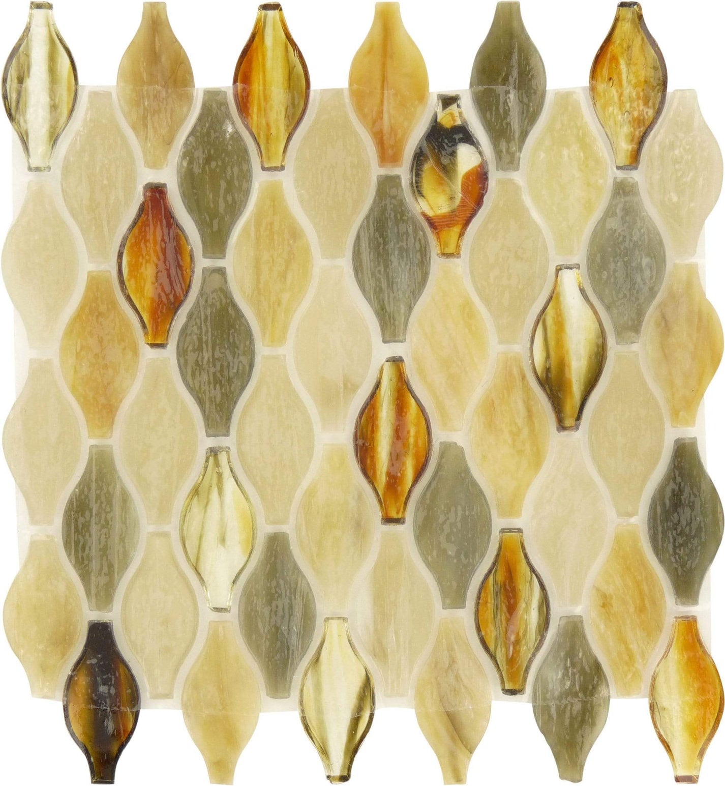 Hirsch Unique Shapes Brown Glass Unique Shapes Tile Glossy XCM226