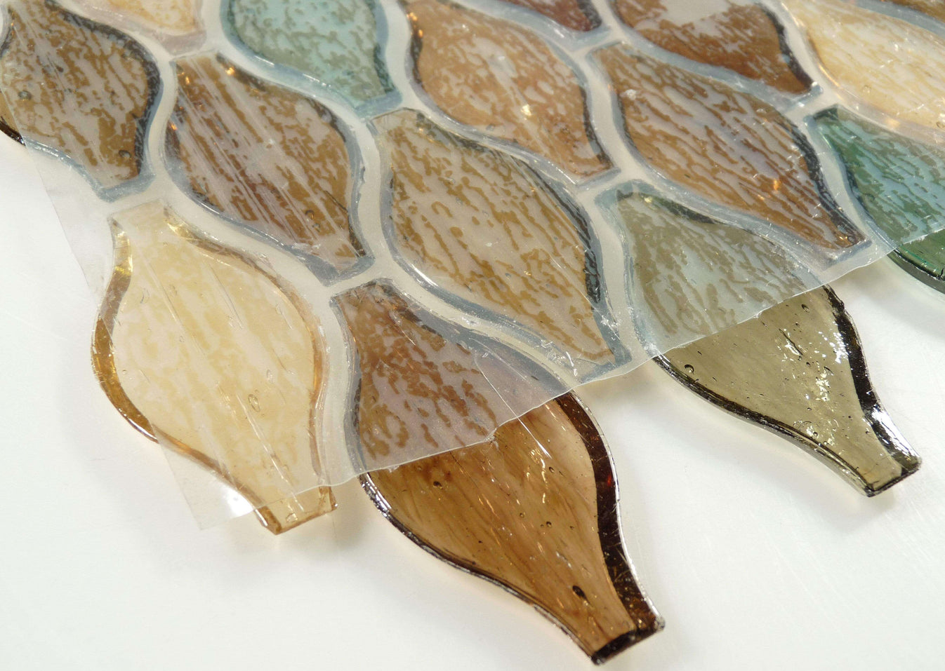 Hirsch Unique Shapes Brown Glass Unique Shapes Tile Glossy XM0004