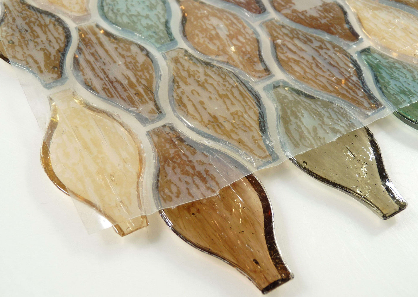 Hirsch Unique Shapes Brown Glass Unique Shapes Tile Glossy XM0004