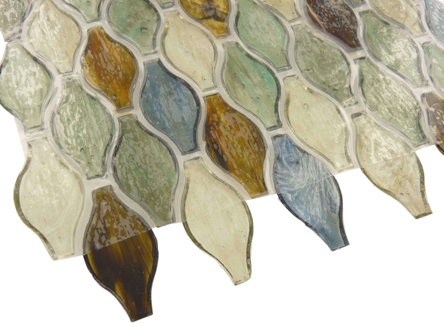 Hirsch Unique Shapes Brown Glass Unique Shapes Tile Glossy XM0006