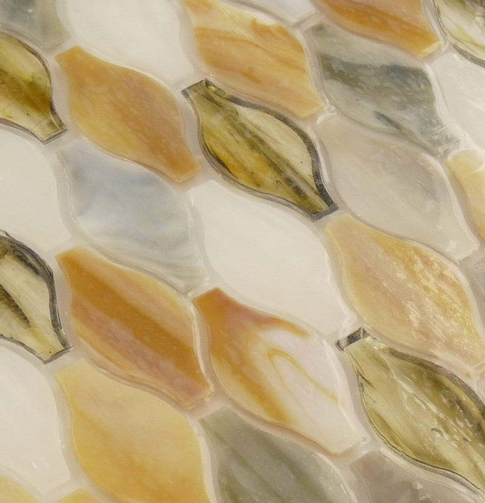 Hirsch Unique Shapes White Glass Unique Shapes Tile Glossy XCM225