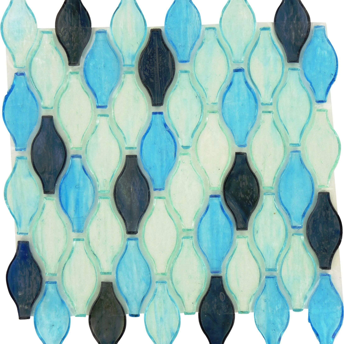Purchase Clear Ocean Ripple Blue Tile Now From Oasis Tile