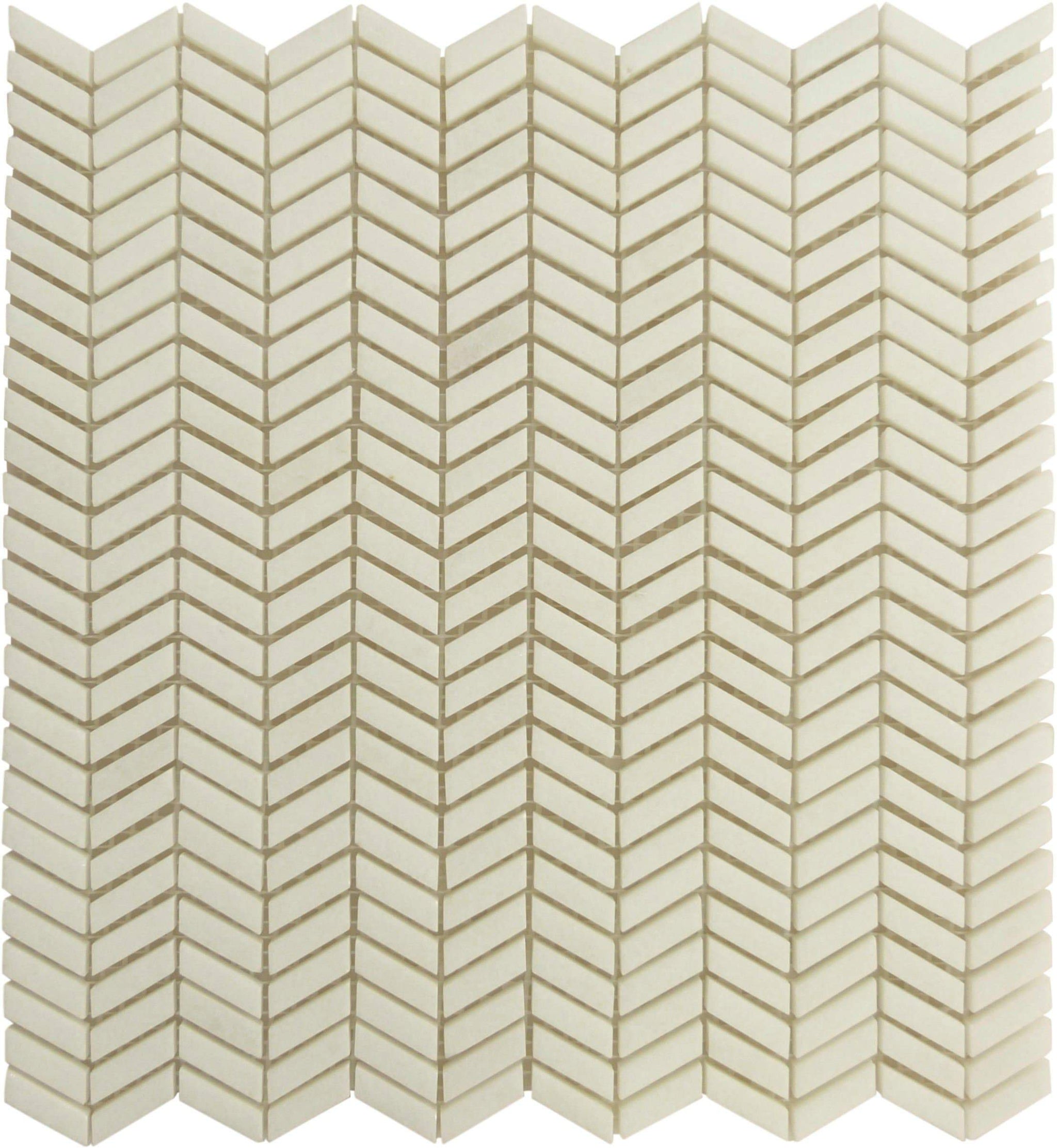 Atrium White Polished Stone Tile CVB362