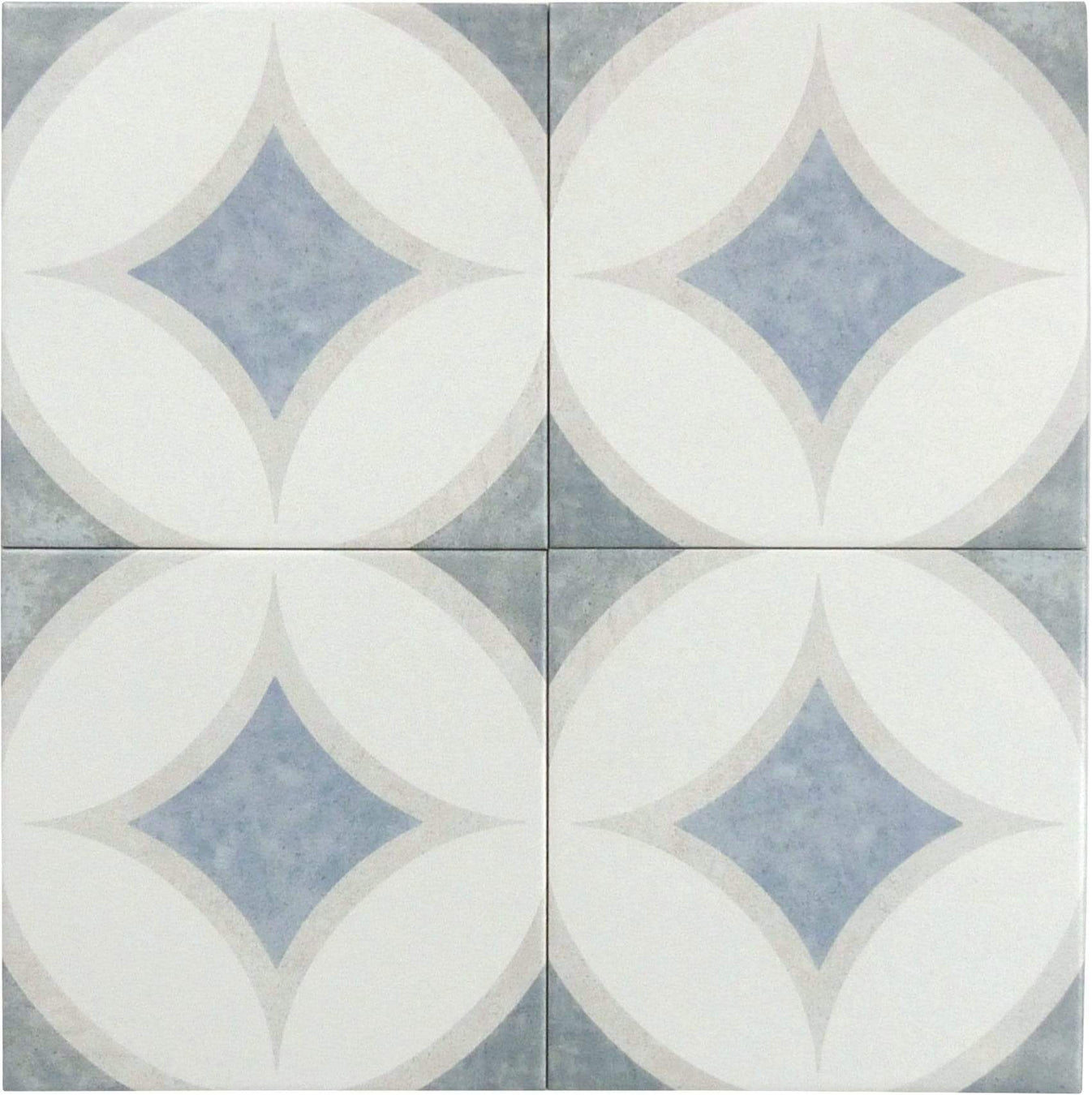 Retro Neuve Ocean Star Matte Porcelain Tile | Oasis Tile