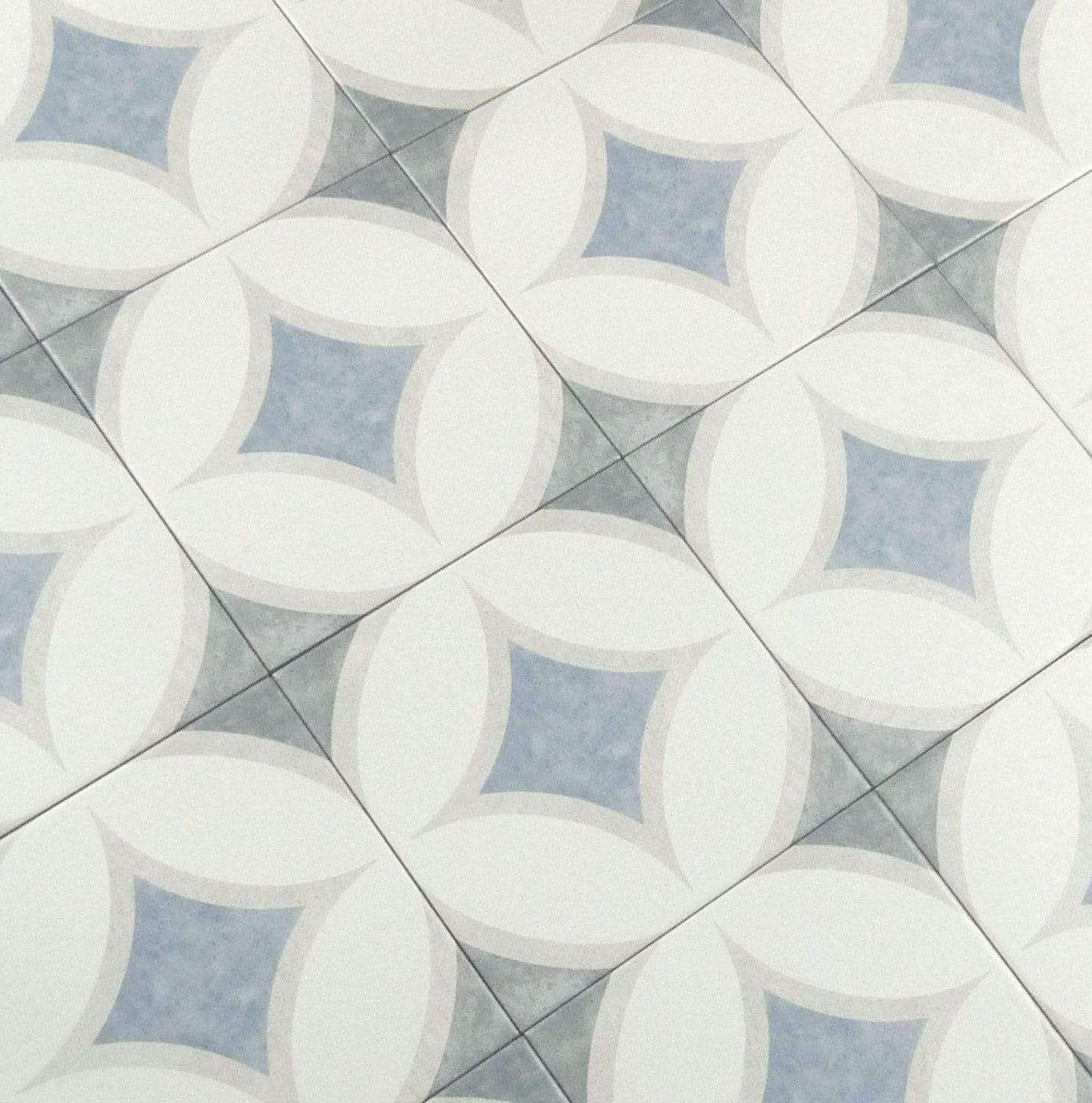 Retro Neuve Ocean Star Matte Porcelain Tile | Oasis Tile