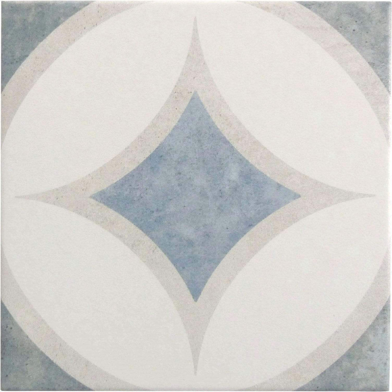 Retro Neuve Ocean Star Matte Porcelain Tile | Oasis Tile
