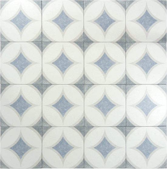Retro Neuve Ocean Star Matte Porcelain Tile | Oasis Tile